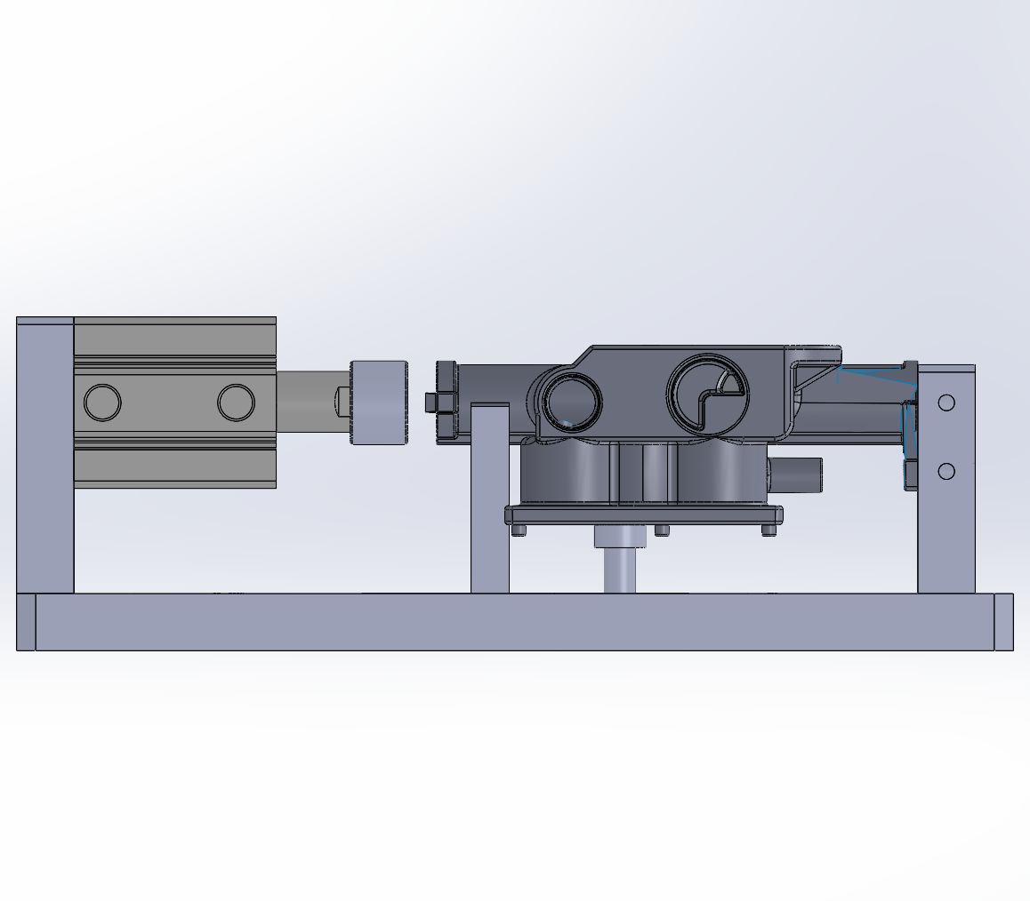13GT68 jet pipe body drilling fixture - GrabMechanism.com