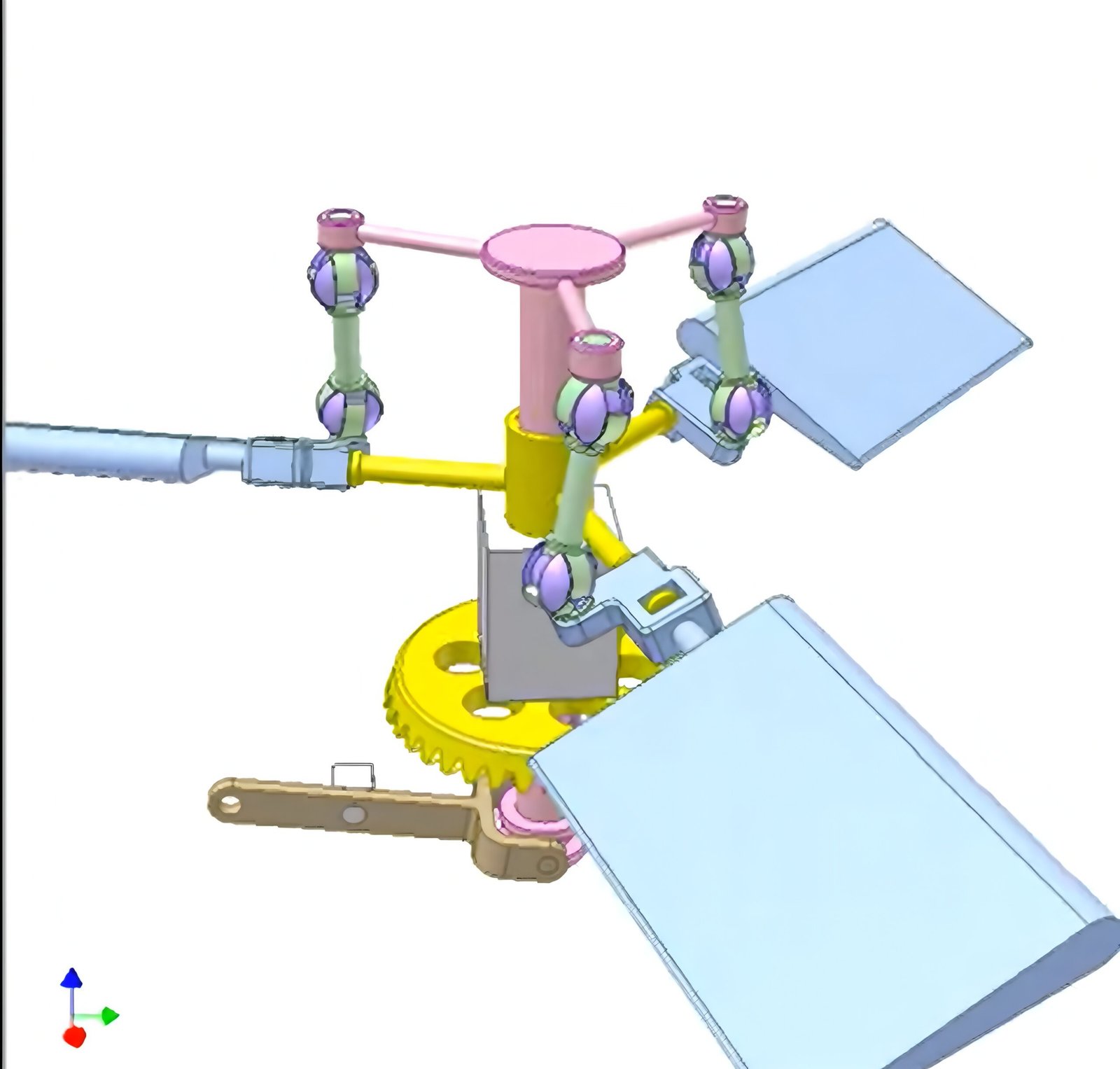 Automatic pitch-adjustment propeller mechanism - GrabMechanism.com