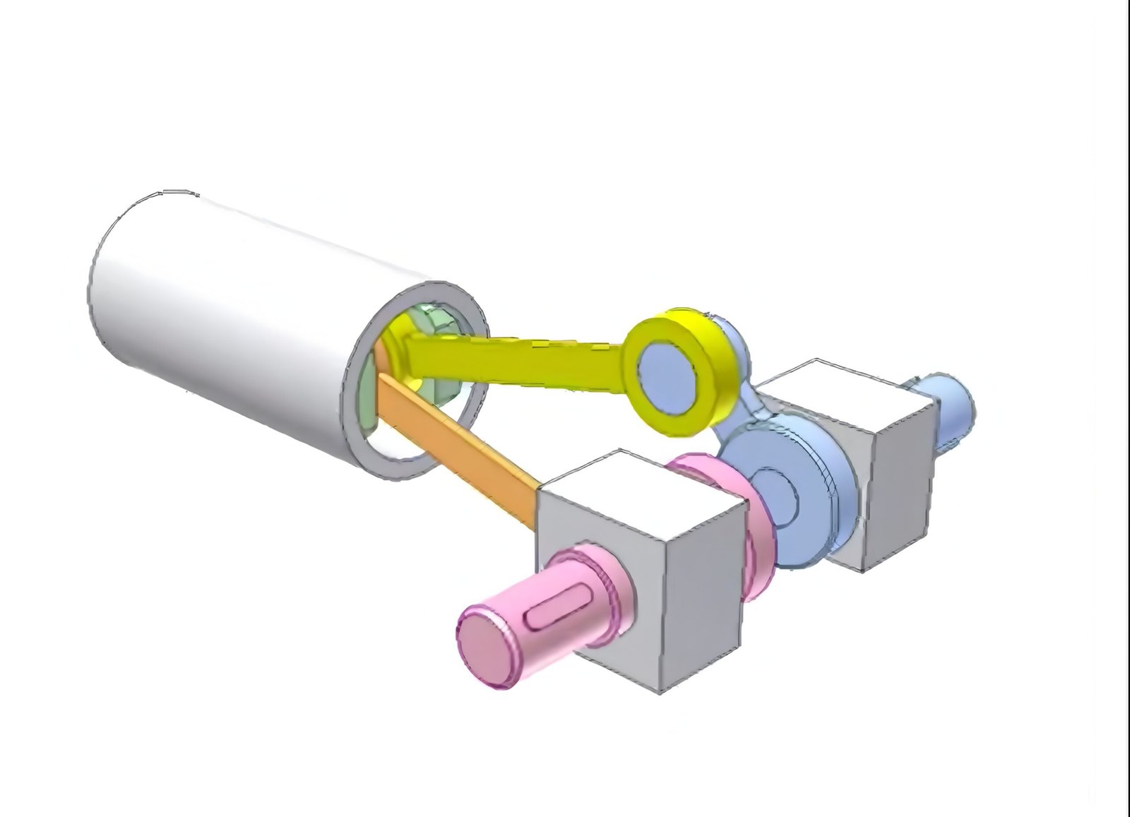 Bar-Link reversing rotation mechanism - GrabMechanism.com