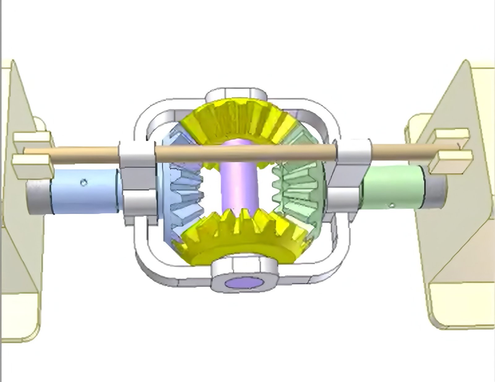 Bevel-gear reversing drive mechanism - GrabMechanism.com