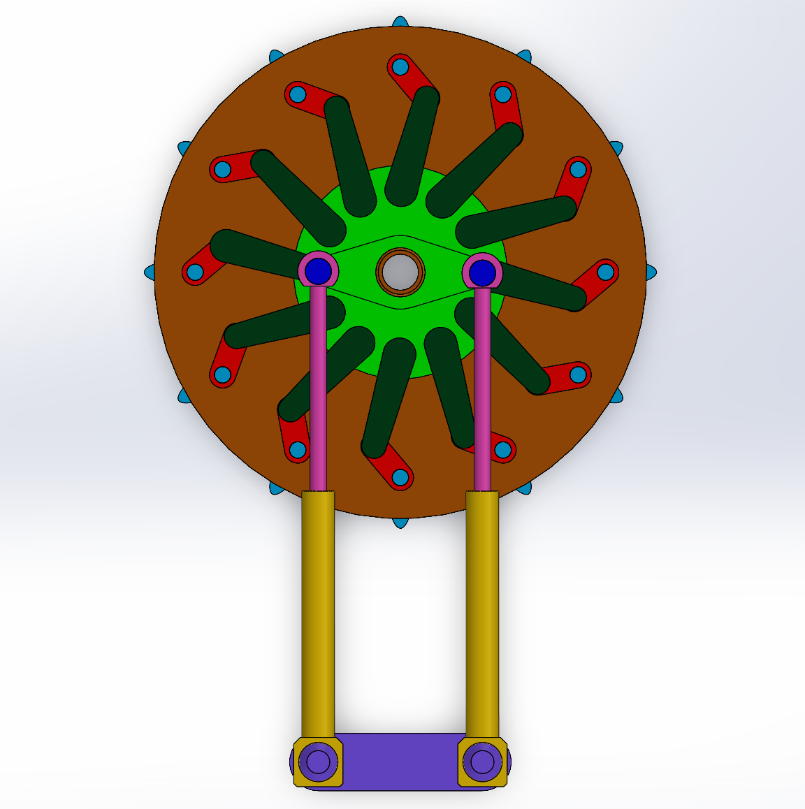 Guide vanes ( Wicket gate ) - GrabMechanism.com