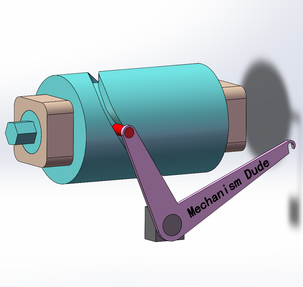 Oscillating arm from spin to swing - GrabMechanism.com