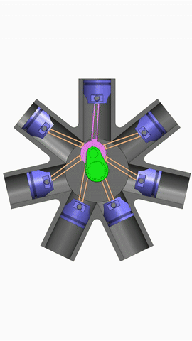 Radial Engine - GrabMechanism.com