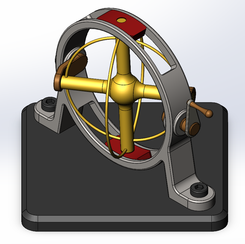 Spherical slider crank - GrabMechanism.com