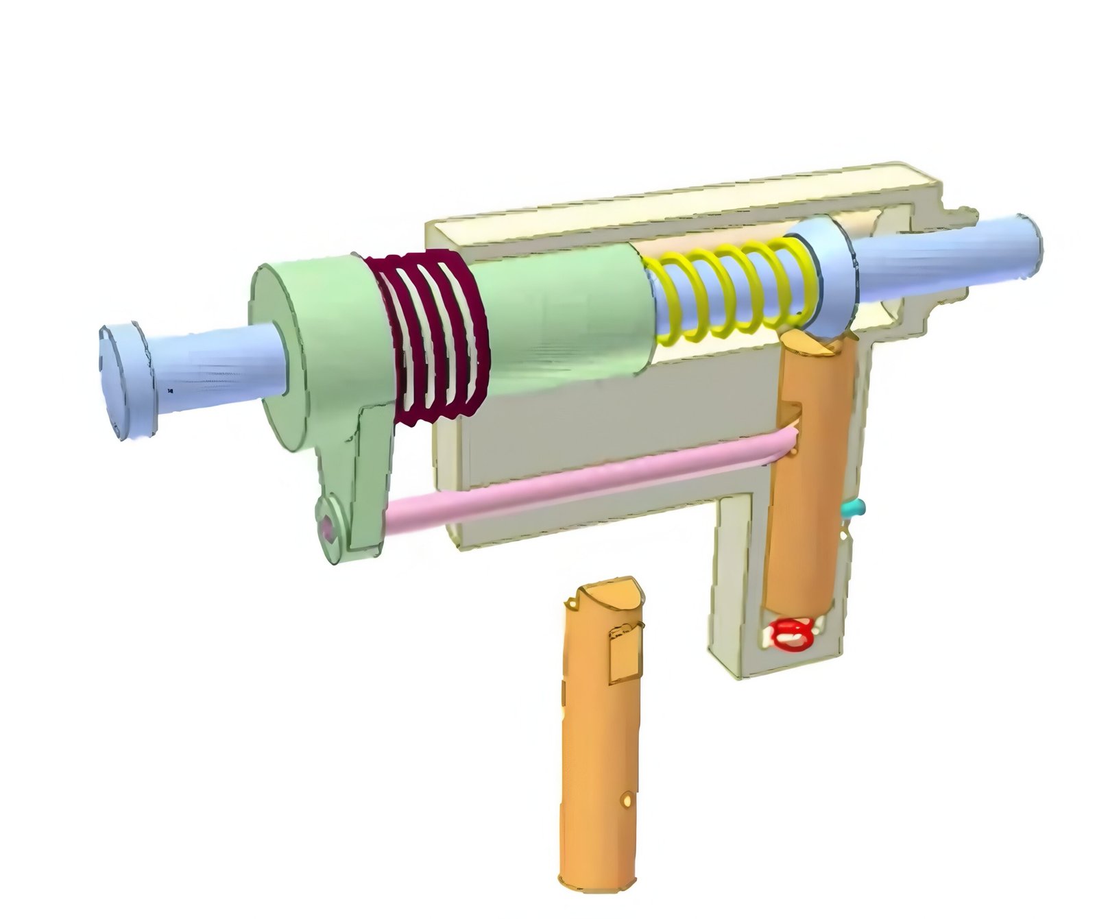 Spring-loaded snap-action slide - GrabMechanism.com