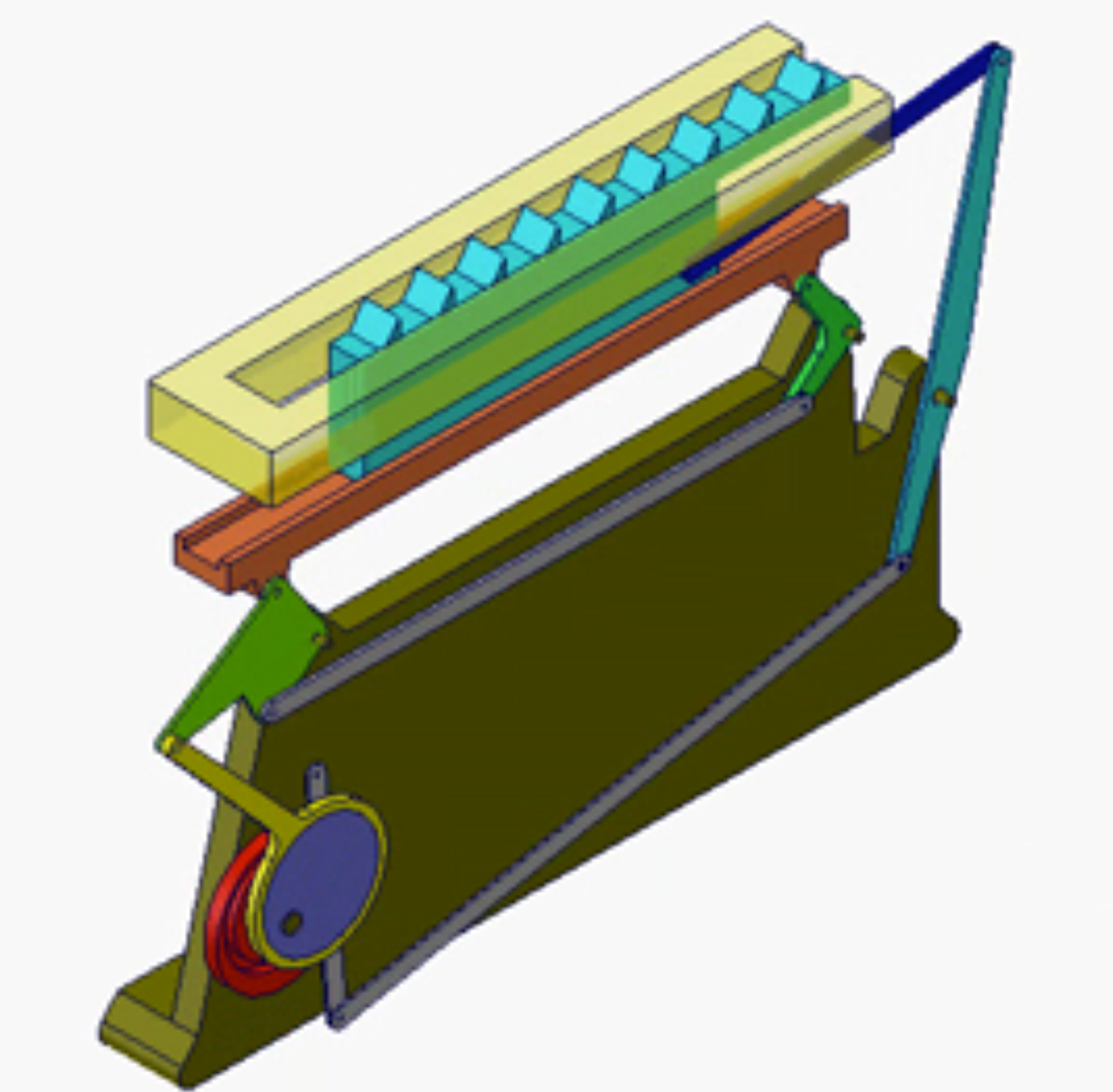Step-feeding and transfering mechanism - GrabMechanism.com