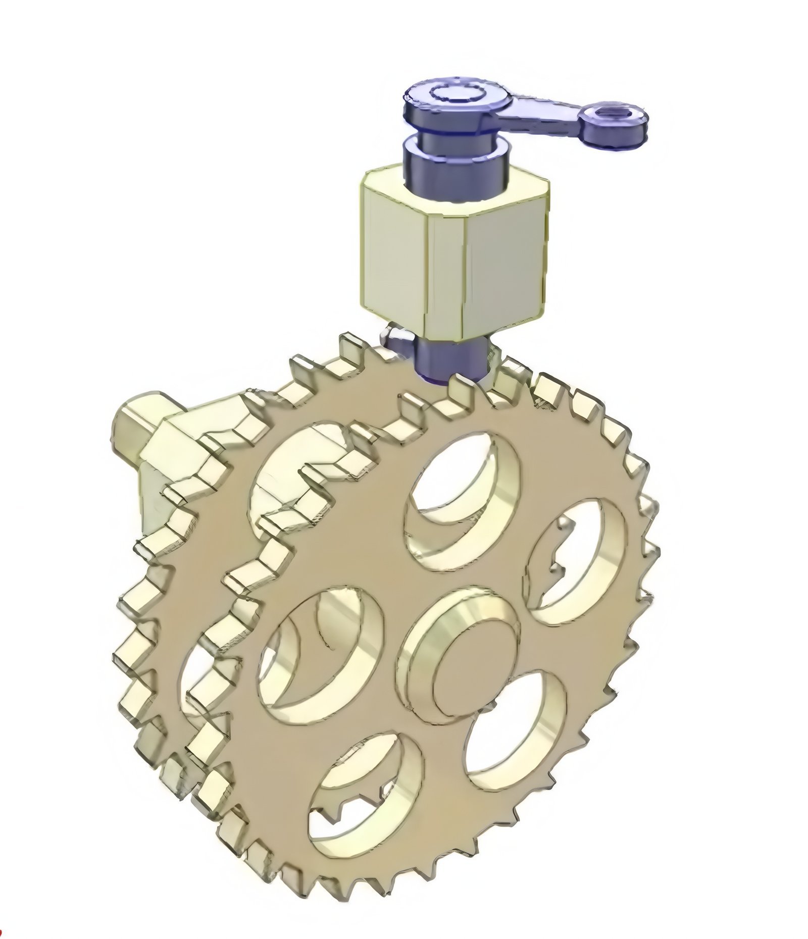 Alternating dual wheel ratchet - GrabMechanism.com