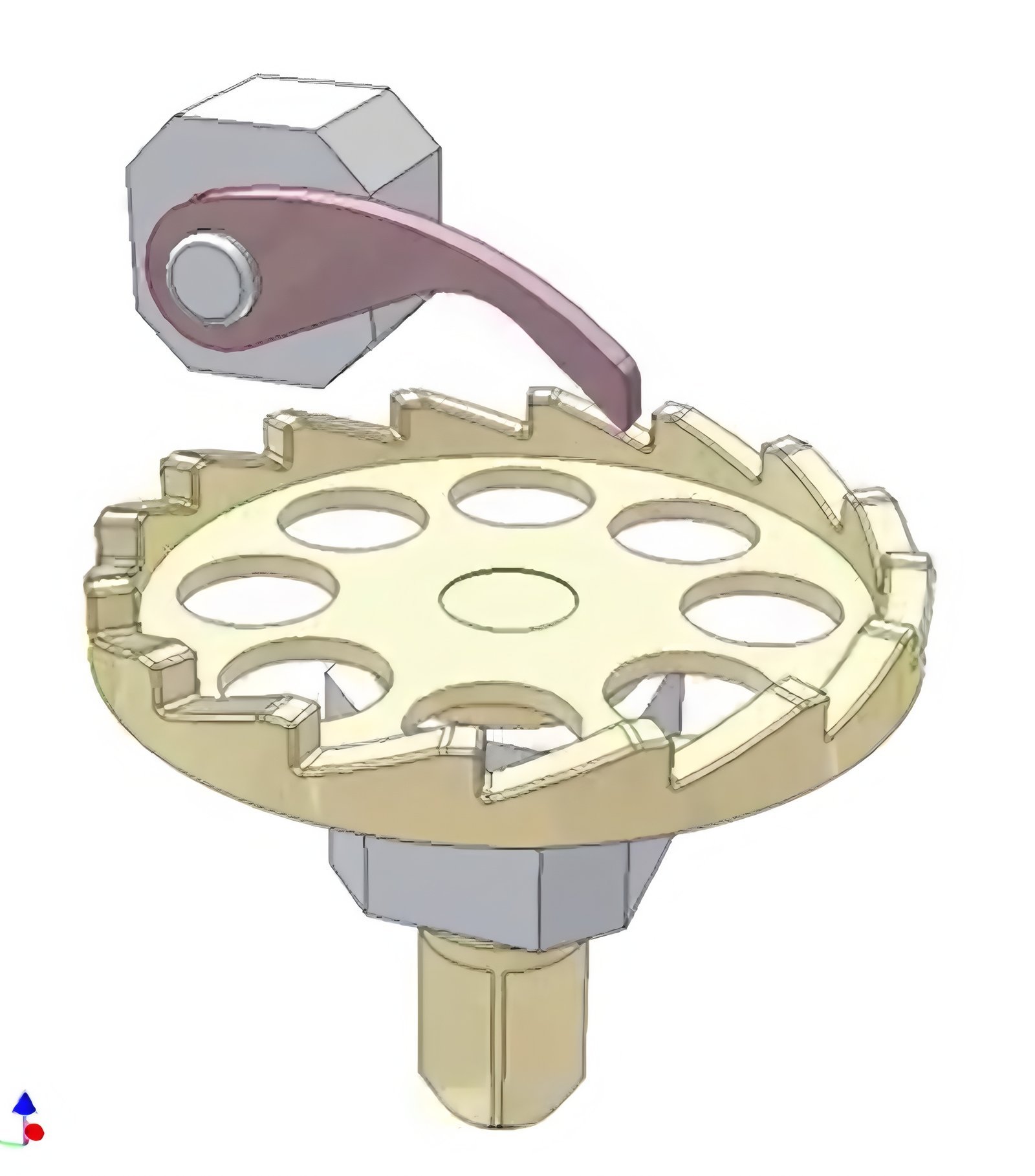 Anti reverse ratchet wheel - GrabMechanism.com