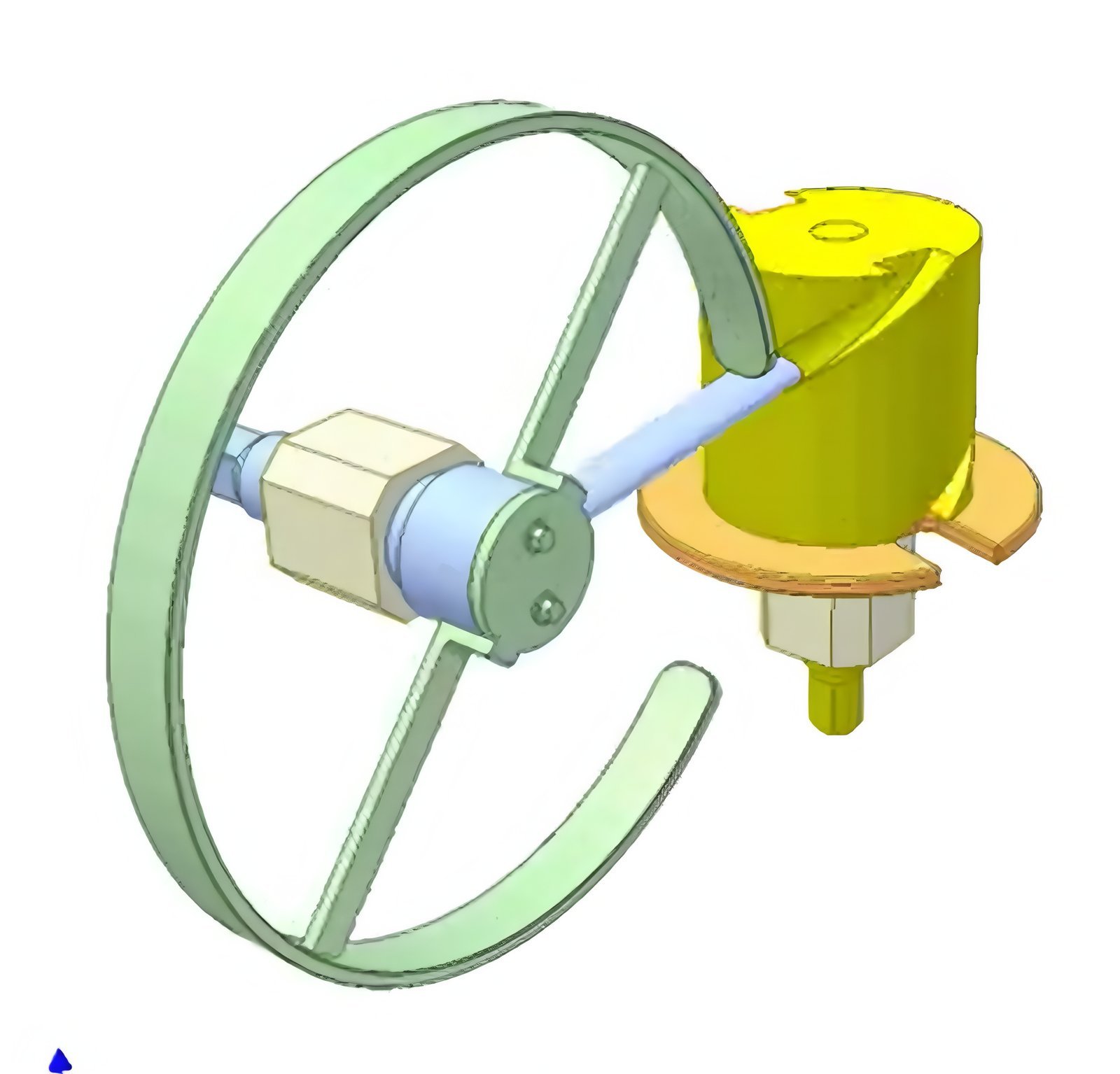 Intermittent drive with slotted wheel - GrabMechanism.com