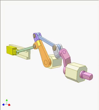 In-line reciprocator linkage - GrabMechanism.com