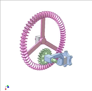 Adjustable-angle gear drive - GrabMechanism.com